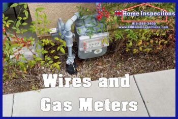 Wires at the Gas Meter - IM Home Inspections